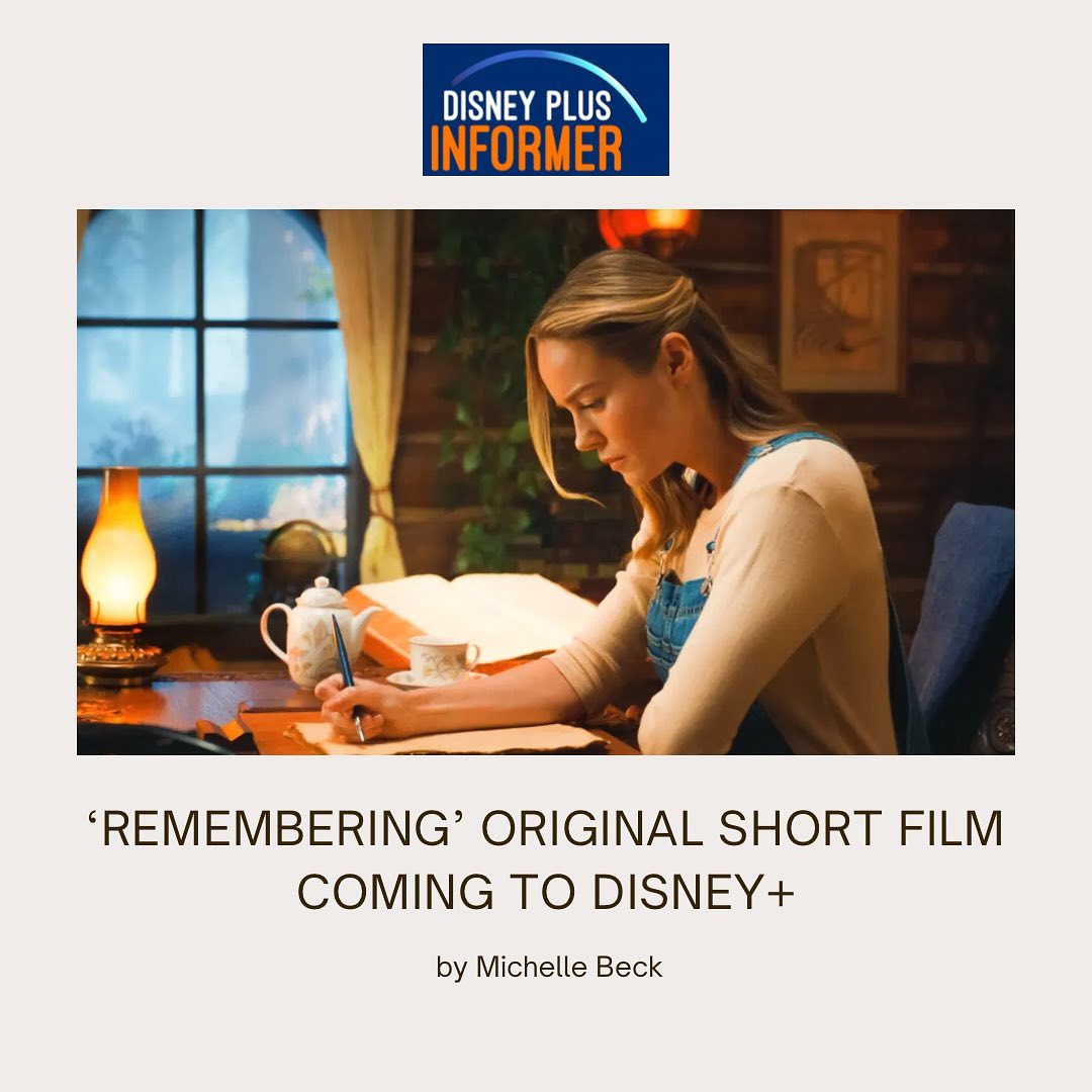 Brie Larson Led Short Film, Remembering To Premiere On Disney+ On ...