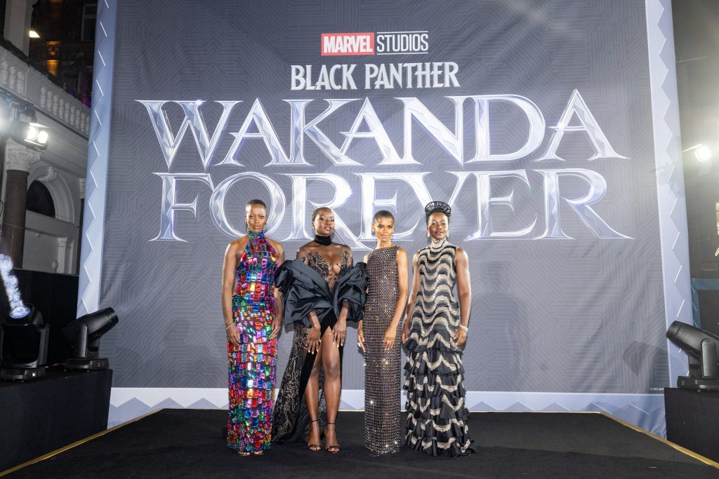 The Cast of Black Panther: Wakanda Forever Shines at its European ...