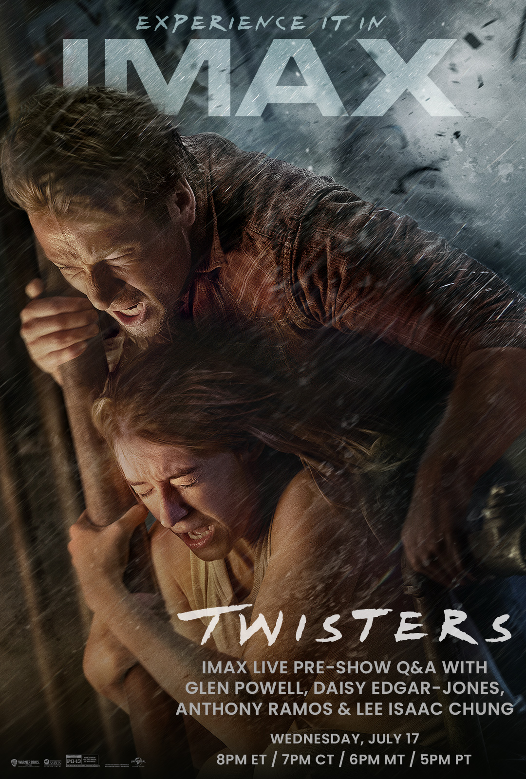 The Cast of ‘Twisters’ Take Part in Fandango’s Big Ticket Series ...
