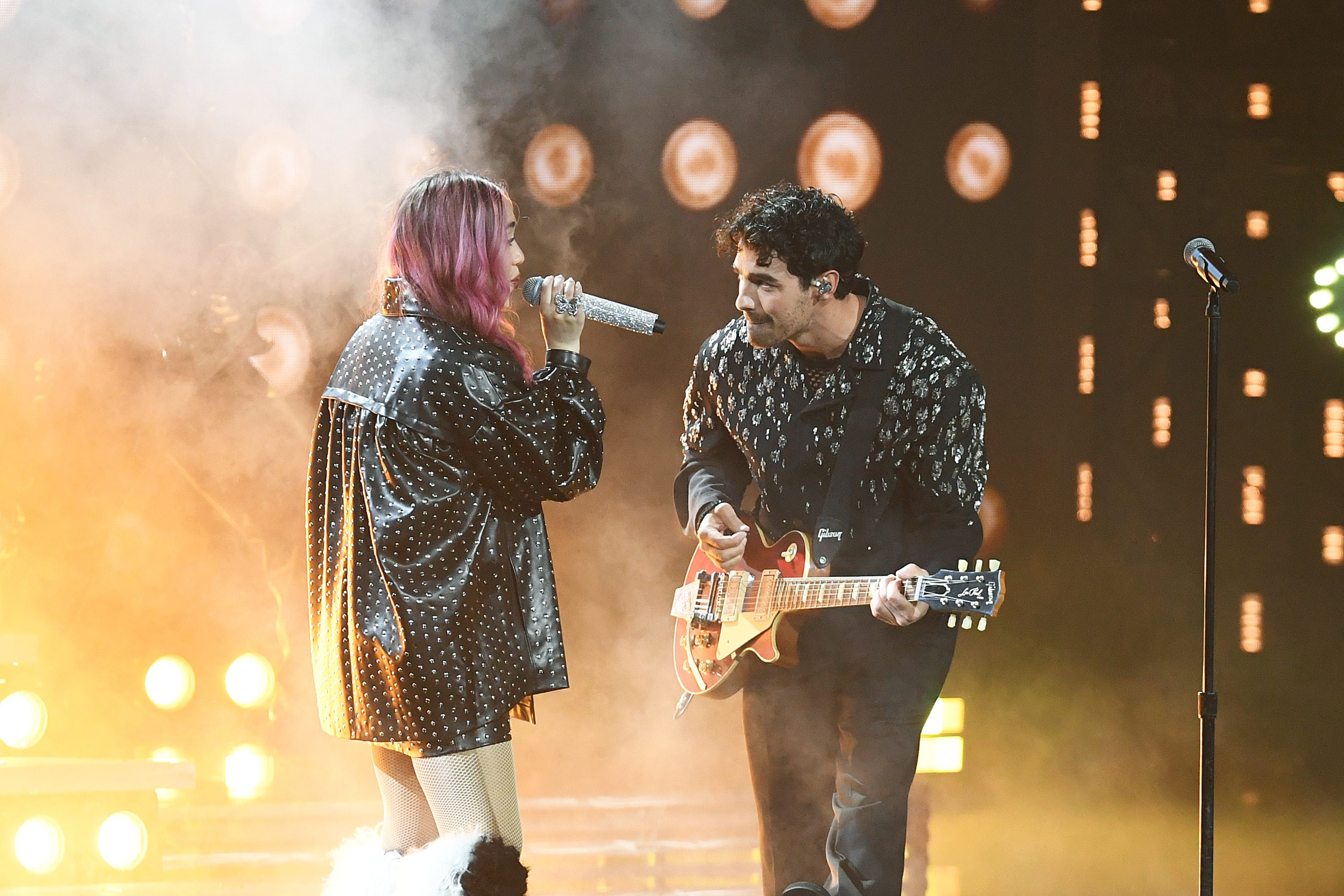 Joe Jonas Attends & Performs with Ela Taubert at the 2024 Latin Grammy ...