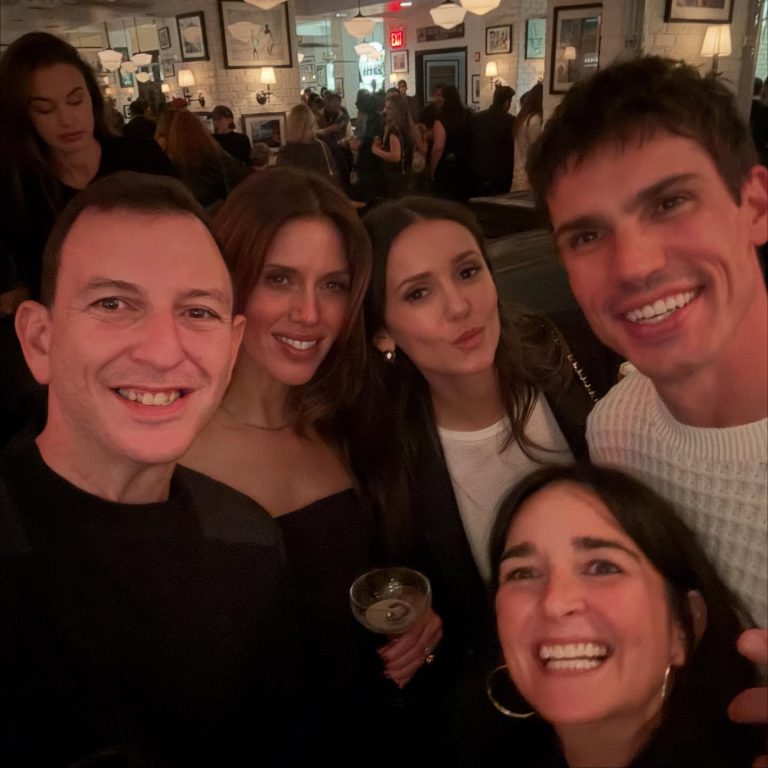 Nina Dobrev Supports Glen Powell at ‘Saturday Night Live’ Taping ...